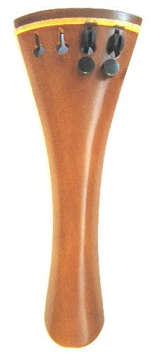 Violin tailpiece-French-Boxwood-"Schmidt tailpiece" white saddle-2 tun ...